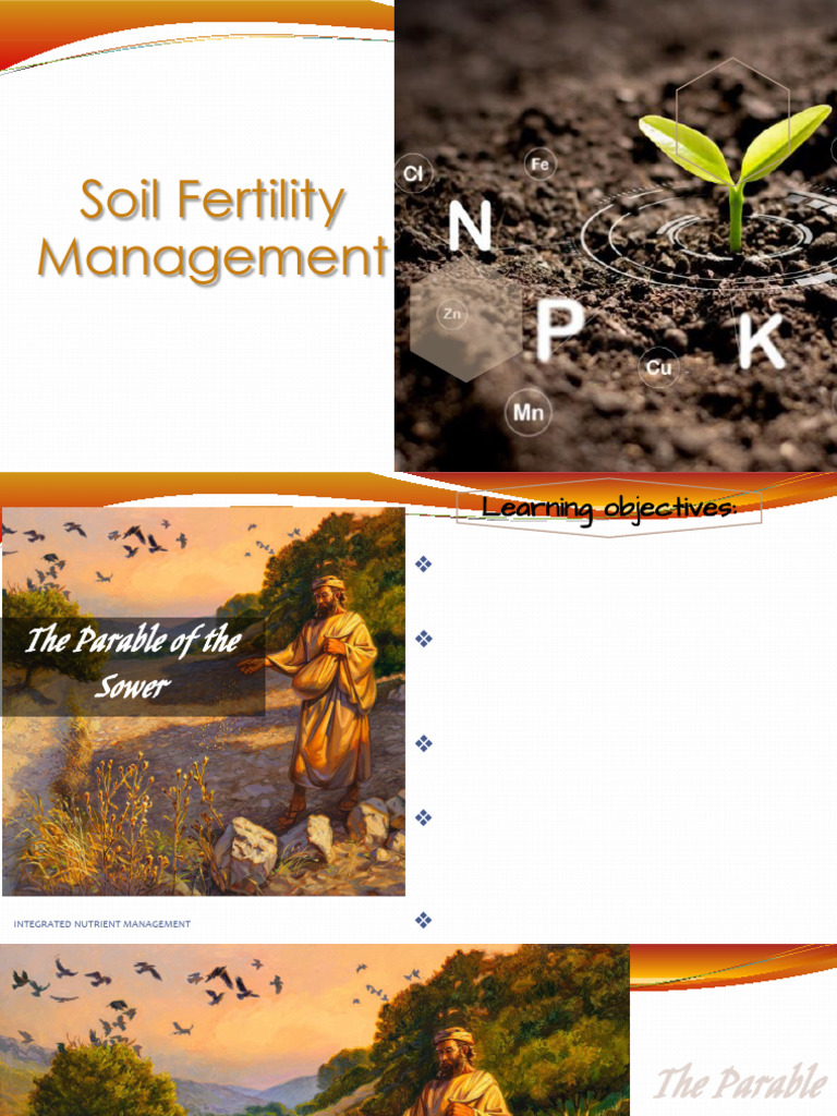 Soil Fertility Management Midterm Coverage | PDF | Soil | Soil Fertility