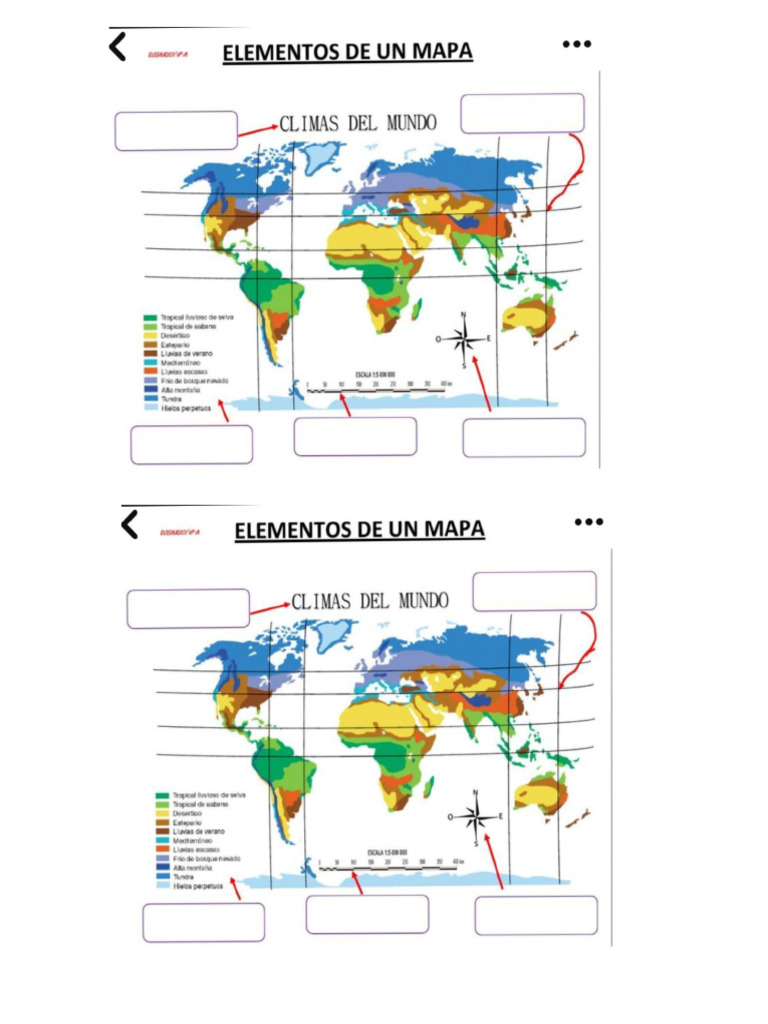 Elementos Del Mapa Pdf