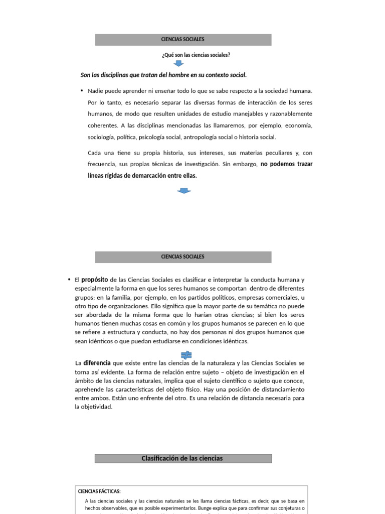 Ciencias Sociales | PDF | Science | Ciencias Sociales