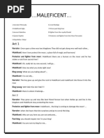 Script of Maleficent | PDF | Young Adult | Classics