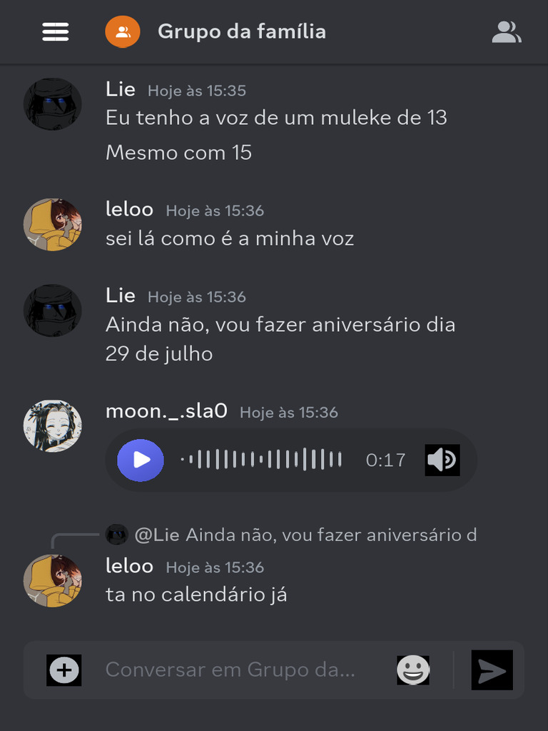 Discord Grupo Da Família | PDF