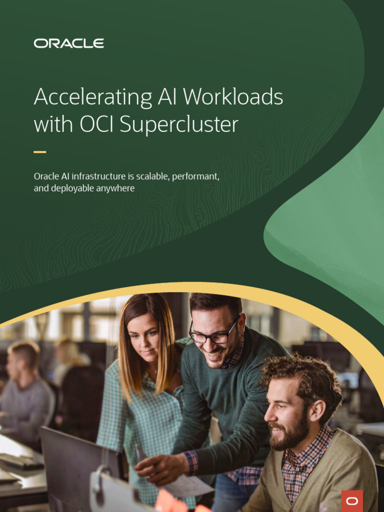 OCI Oracle Accelerate Ai With Oci Supercluster | PDF | Cloud Computing ...