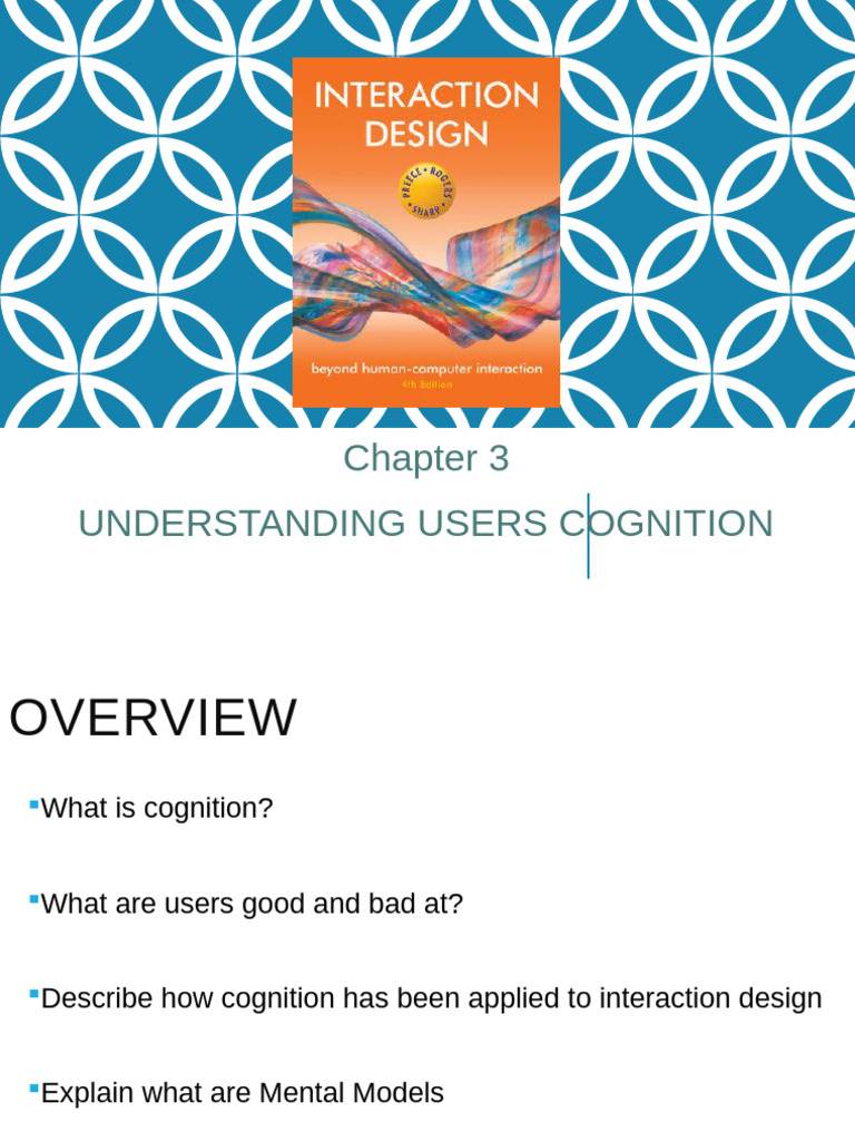 Chapter3-Understanding Users Cognition | PDF | Attention | Memory