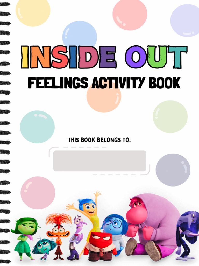 Inside Out Feelings Activity Book_A4 | PDF