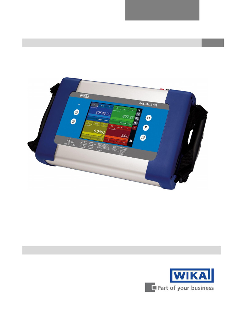 Oi Pascal Et Atex En | PDF | Thermocouple | Pressure Measurement