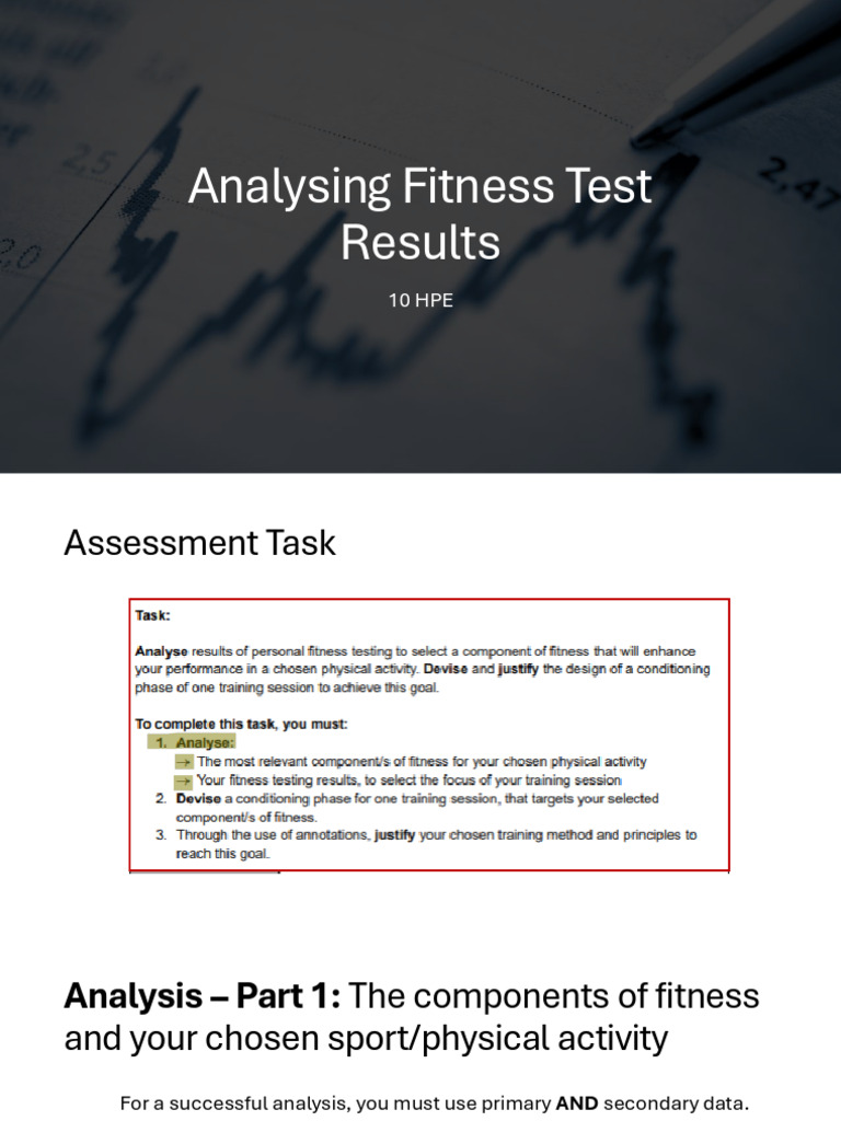 Fitness Test Analysis for Sports Performance | PDF