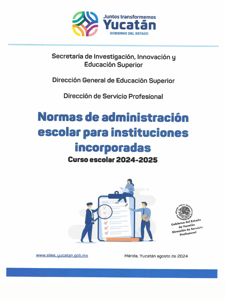 Normas Control-Escolar-IES Curso-2024 2025 | PDF