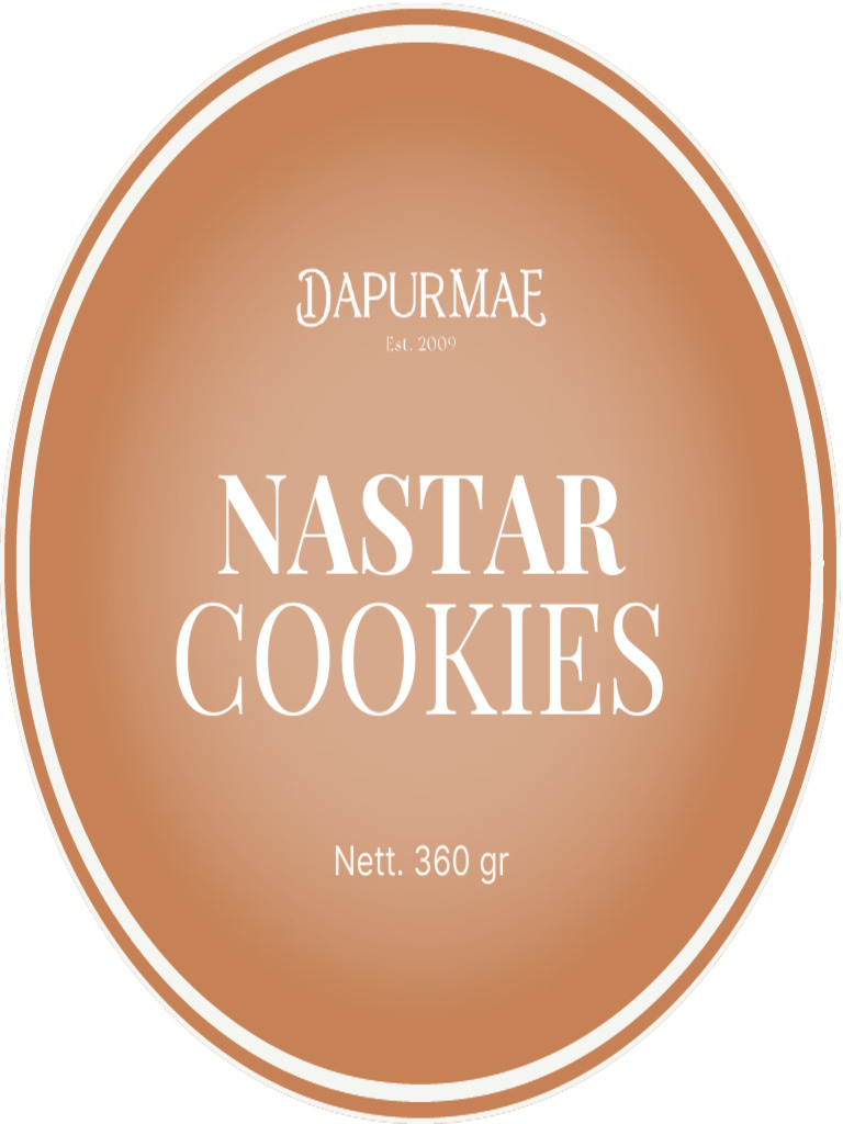 Label Nastar 2025 | PDF