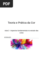 02 - Propriedades Da Luz Vizível | PDF | Cor | Céu