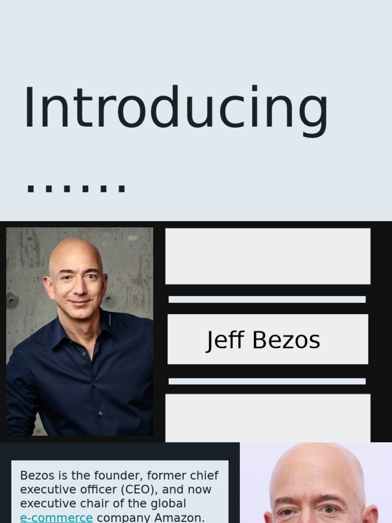 Jeff Bezos | PDF