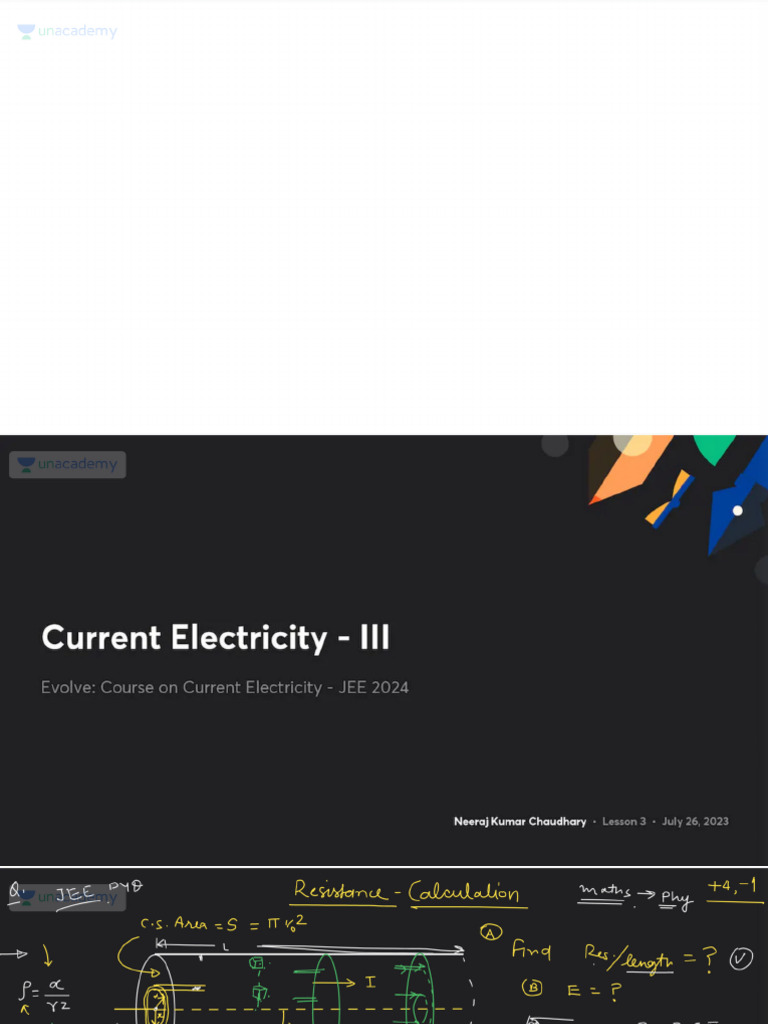 Current Electricity III With Anno | PDF