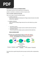 Pogil - 6 Enzymes and Cellular Regulation | PDF | Enzyme | Polymerase ...