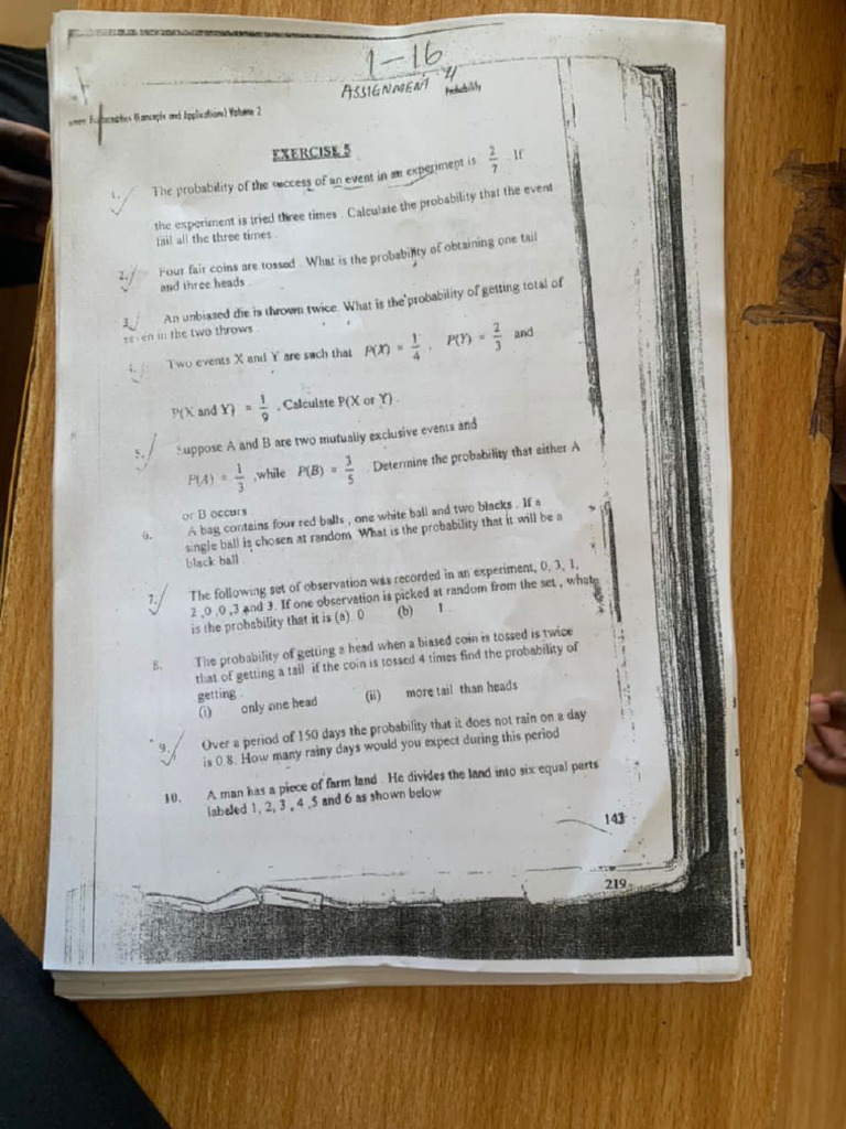 Mathematics Assignment | PDF