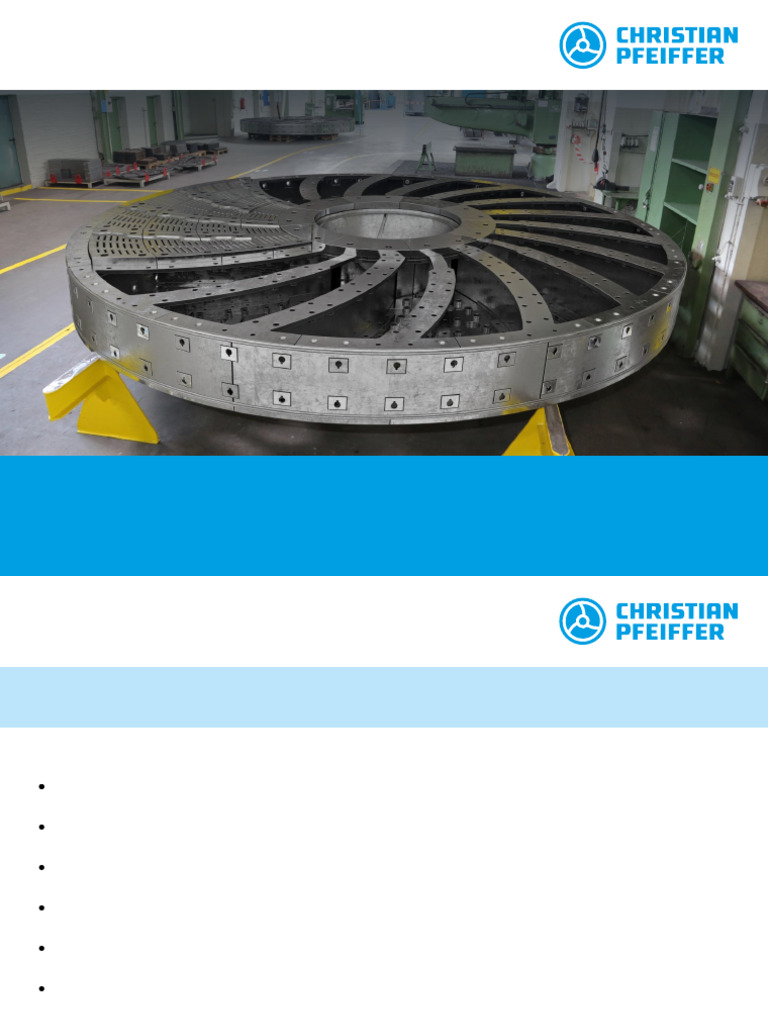 Christian Pfeiffer Mill Diaphragms Overview | PDF | Heat Treating | Steel