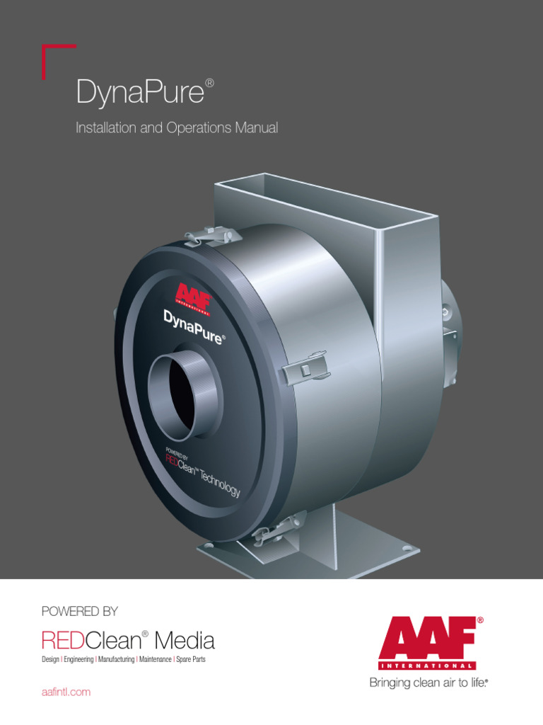 AFF-DynaPure Installation & Operations Manual - US English | PDF | Screw