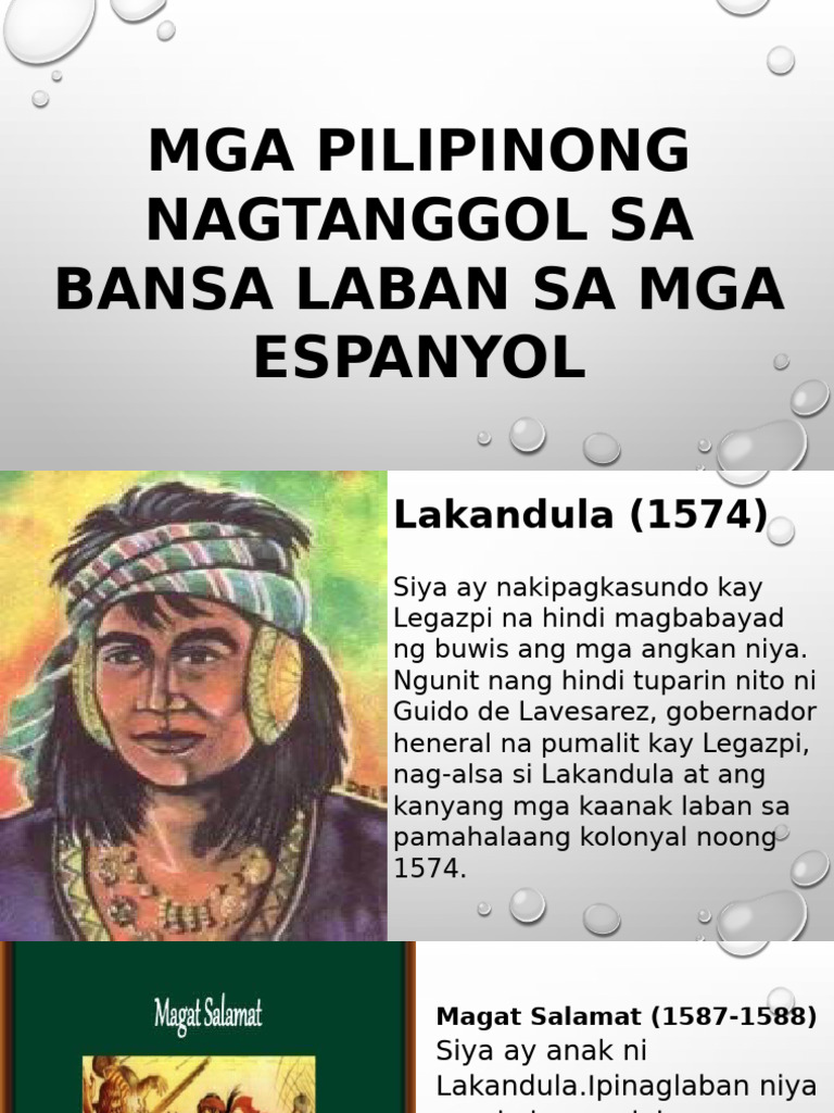 Ang Pagtatanggol sa Bansa Laban sa Mga Espanyol | PDF