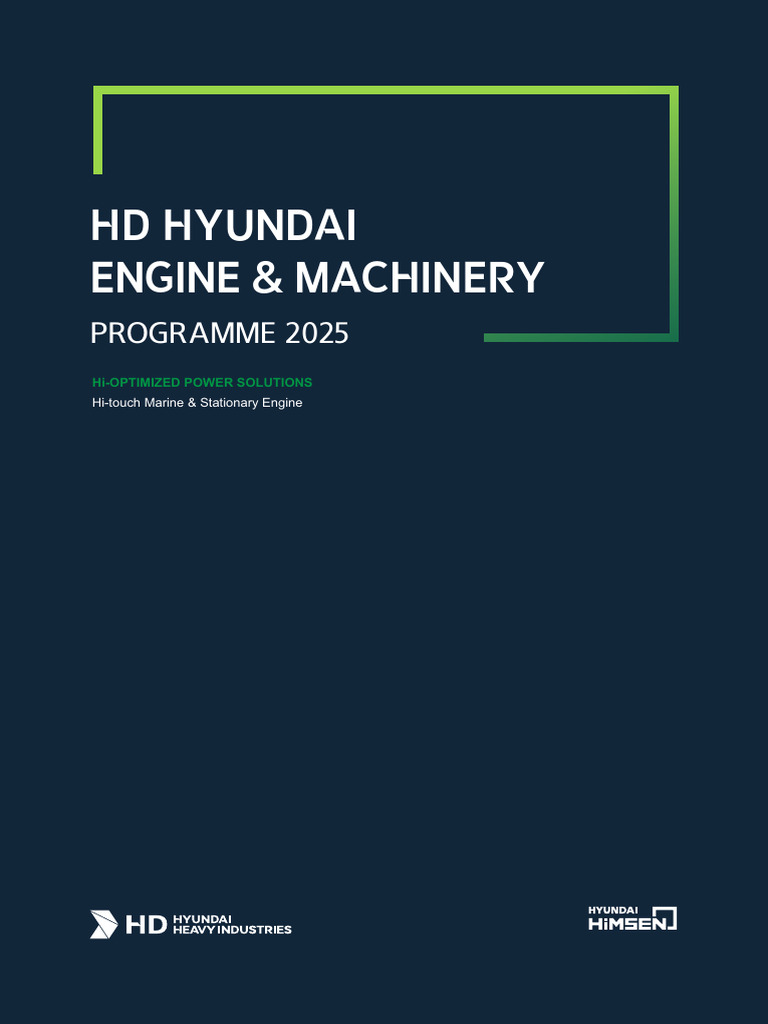 HiMSEN Engine Overview and Features | PDF | Engines | Marine Propulsion