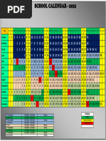 LBSS Purple Gold Calendar 2024-25 | PDF | Entertainment Events ...