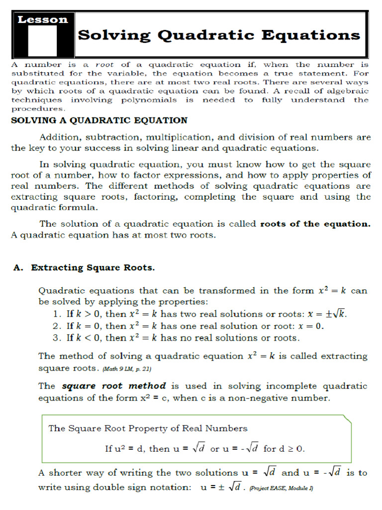 MATH 9 LAS (Q1_M2) S.Y. 2025-2026_I | PDF