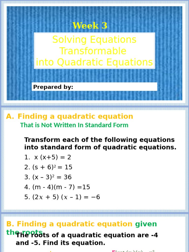 Solving Rational Algebraic Equations | PDF