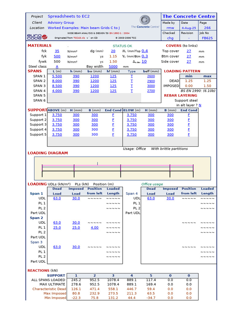 TCC43 Wide Beams (A & D) | PDF | Applied And Interdisciplinary Physics ...