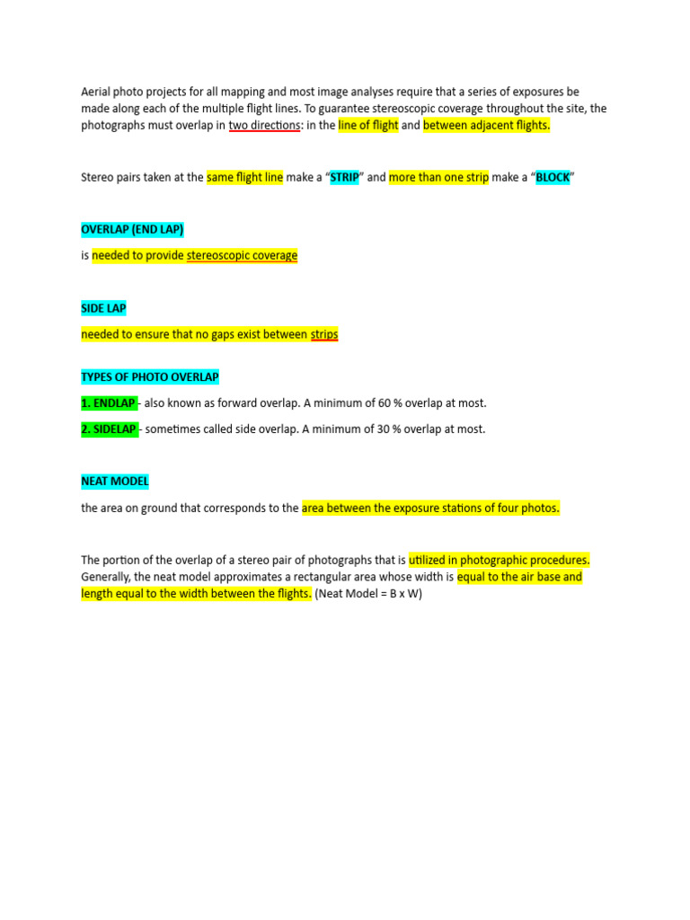 Photogrammetry Midterm Reviewer | PDF