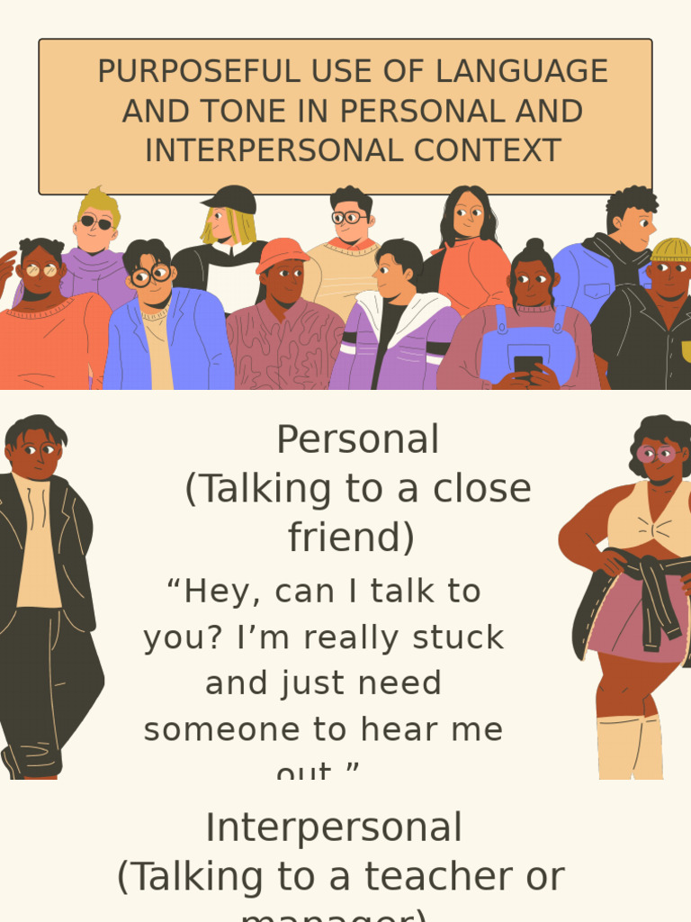 Language and Tone in Communication | PDF | Communication | Human ...