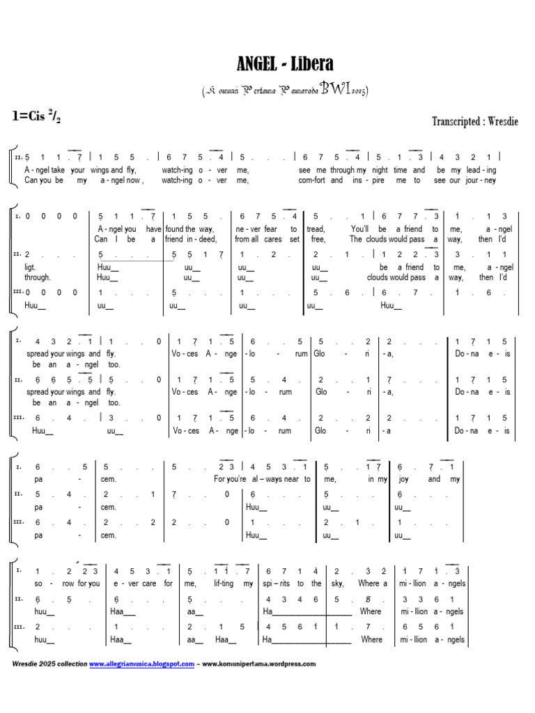 Libera - Angel1 | PDF