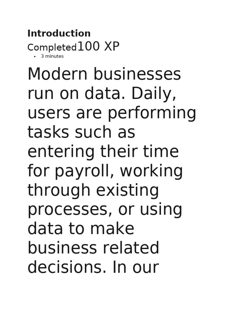Introduction to Power Bi | PDF | Table (Database) | Business Intelligence