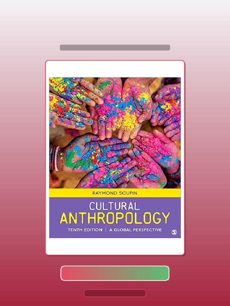 Cultural Anthropology a Global Perspective by by Raymond Urban Scupin ...