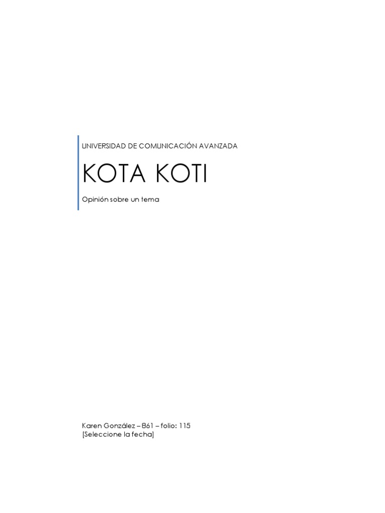 Kota Koti | PDF | Barbie | Muñecas