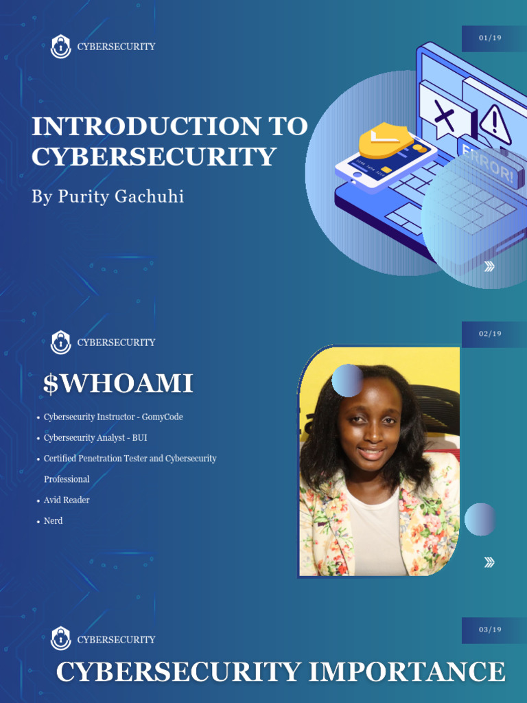 Introduction to Cybersecurity Basics | PDF | Security | Computer Security