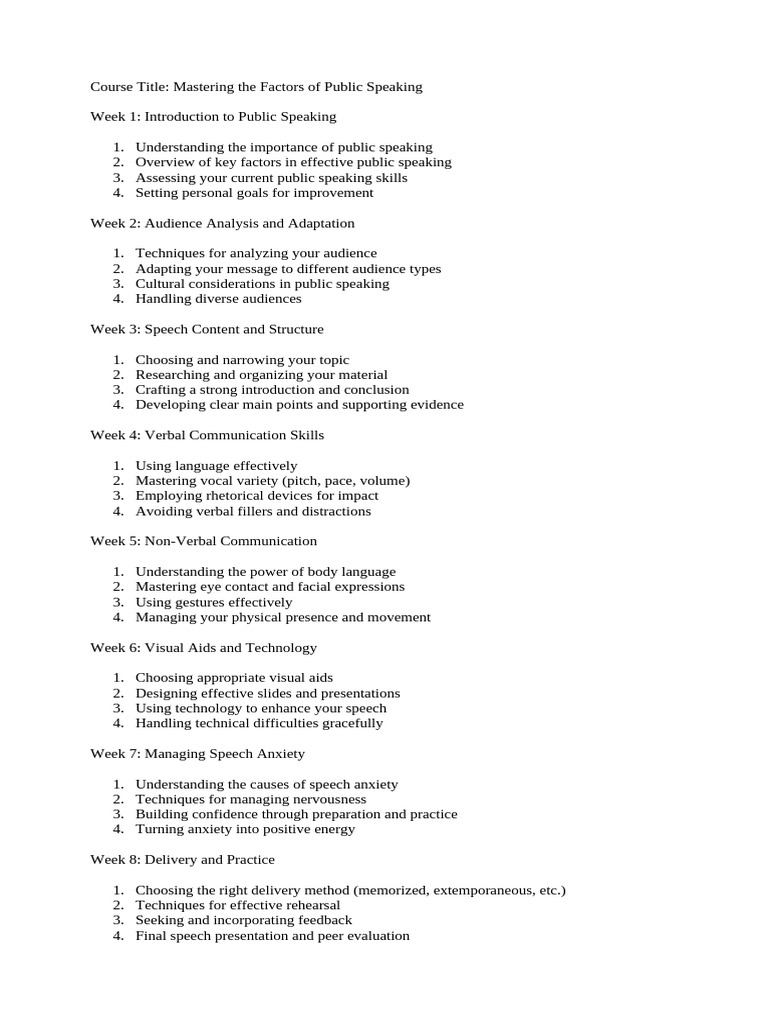 Q1 - Introduction To Public Speaking | PDF | Public Speaking ...