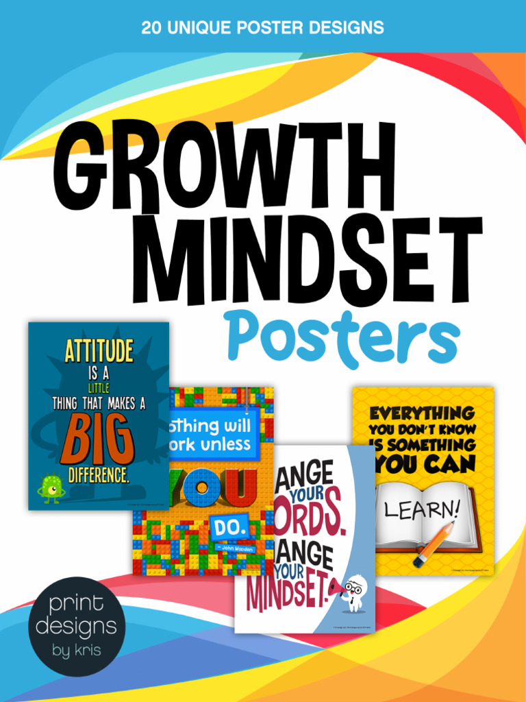 Growth Mindset Posters 2 | PDF