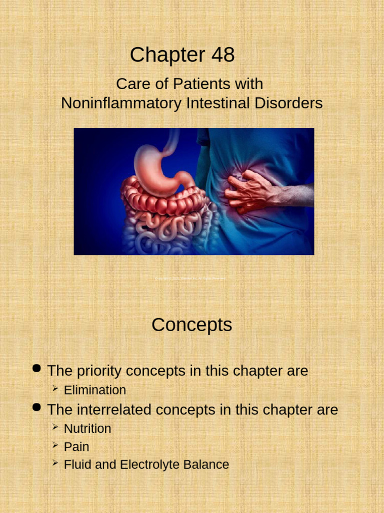 Noninflammatory Intestinal Disorders Care | PDF | Colorectal Cancer ...