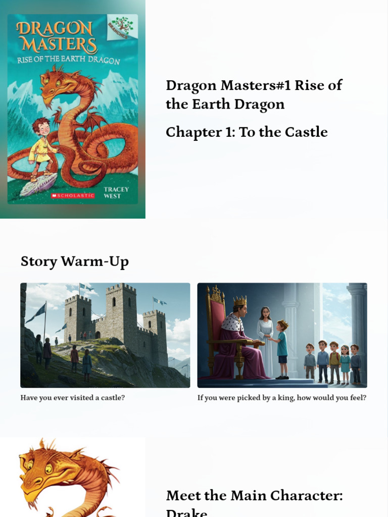 Dragon Masters1 Rise of The Earth Dragon | PDF | Dragon