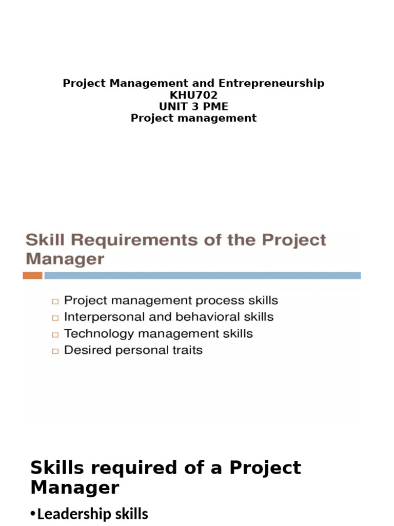 UNIT-3 Part 2 Project management | PDF | Project Management ...