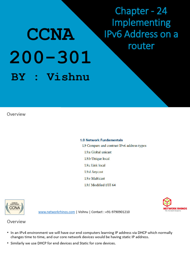 Configuring IPv6 on Routers Guide | PDF | I Pv6 | Network Architecture