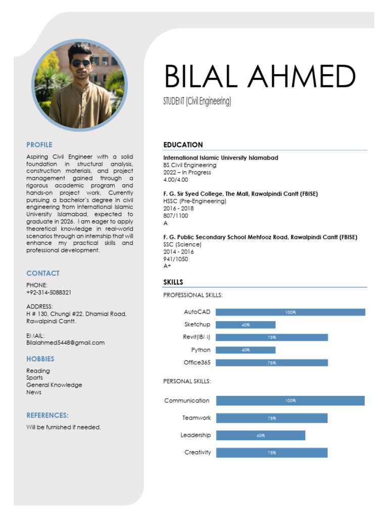 Bilal CV | PDF