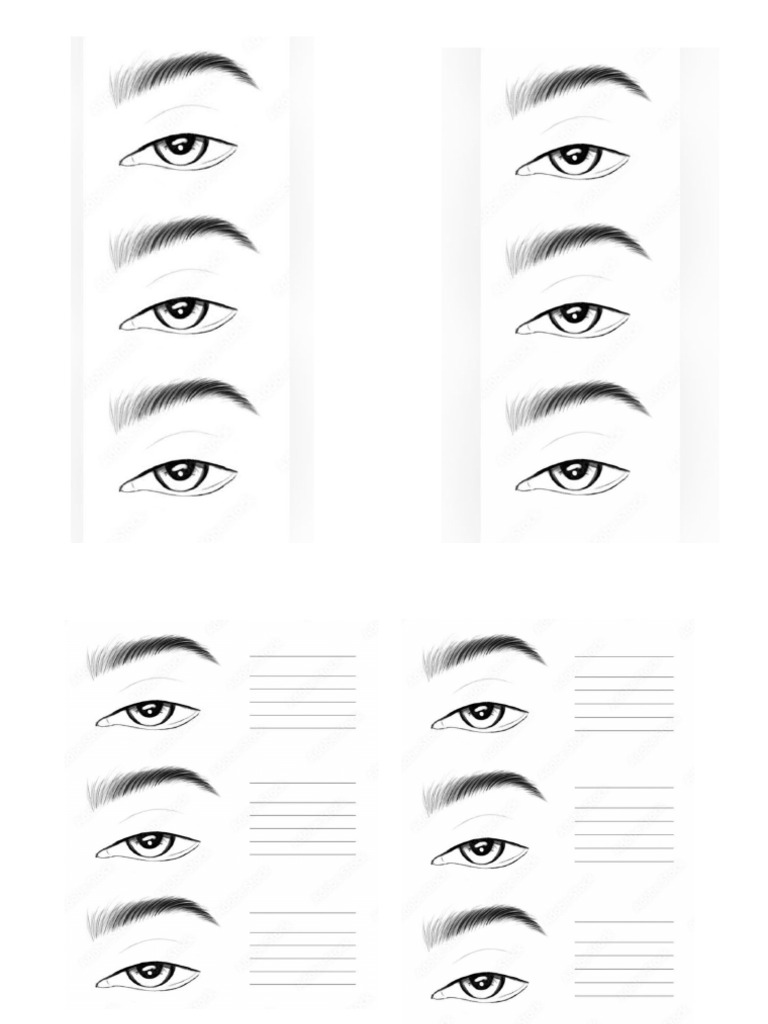 Plantilla de Ojos | PDF