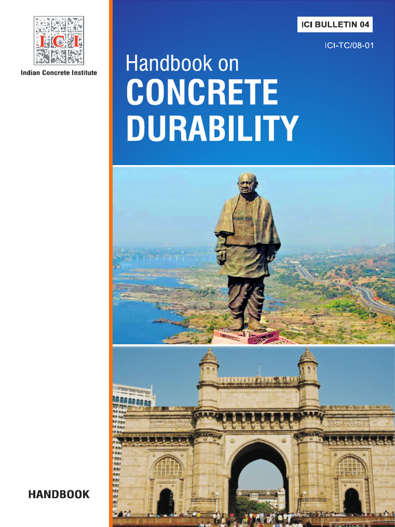ICI Handbook On Concrete Durability | PDF