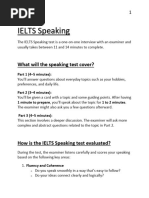 IGCSE Speaking Topic Cards | PDF