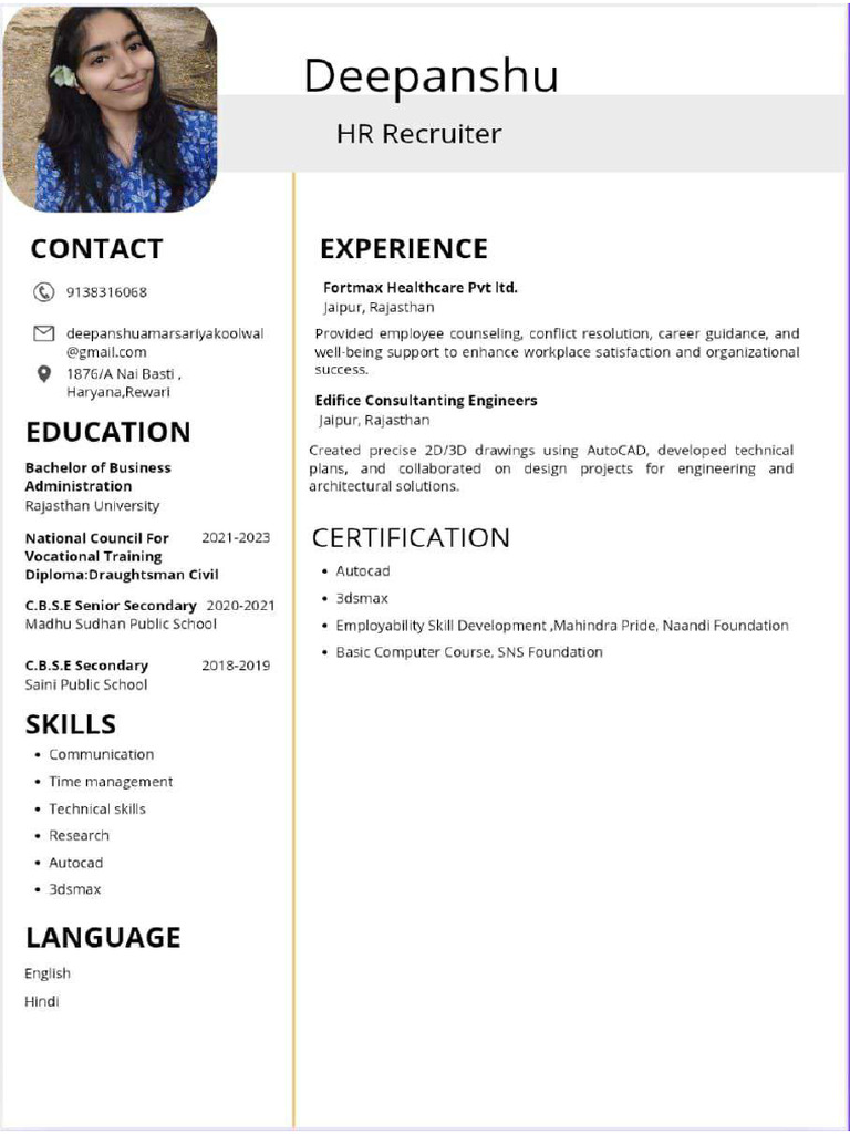 My Resume | PDF