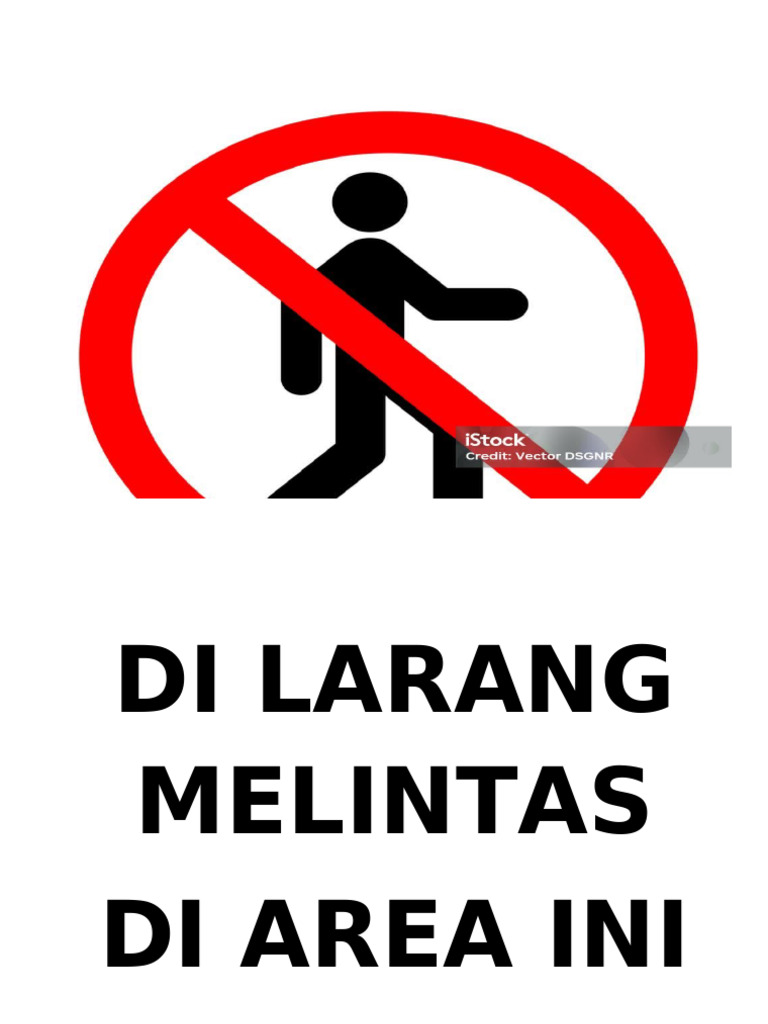 Logo Dilarang Lewat | PDF