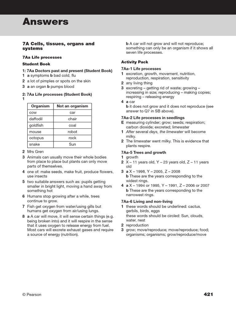 Exploring Science 8 Answers | PDF | Human Body | Fertilisation