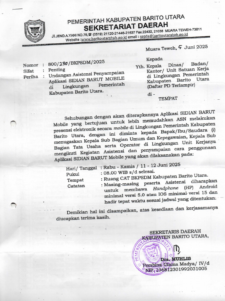 G Uin: T L :p:if: Ttarcha: Sekretariat Daerah | PDF