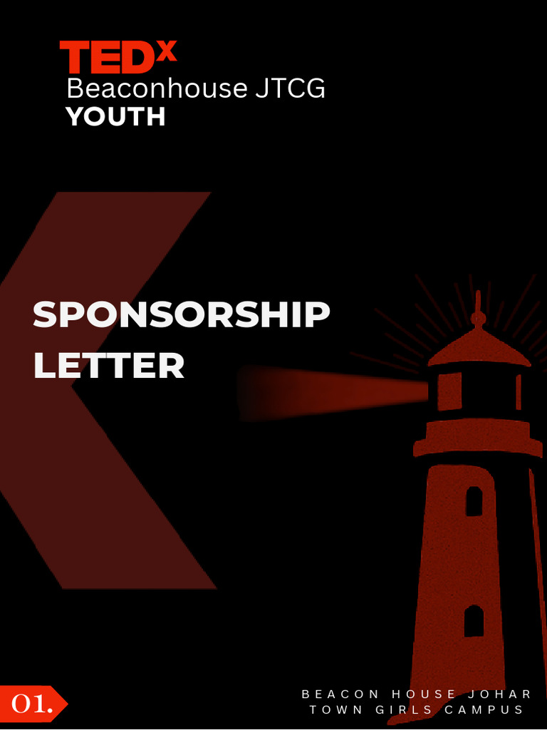TEDX Sponsorship Letter | PDF | Corporate Social Responsibility | Marketing