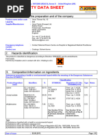 Sigma Thinner 91-92 Safety Data Sheet | PDF | Carbon Dioxide | Toxicity