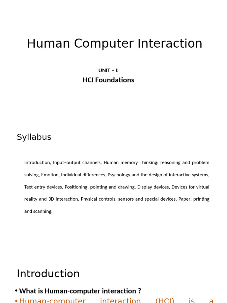 Understanding Human-Computer Interaction | PDF