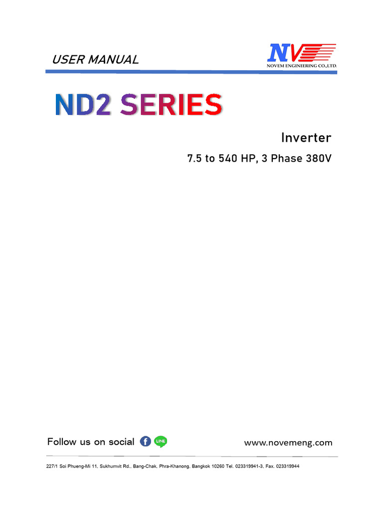 ND2 Manual LCD Full Ver | PDF